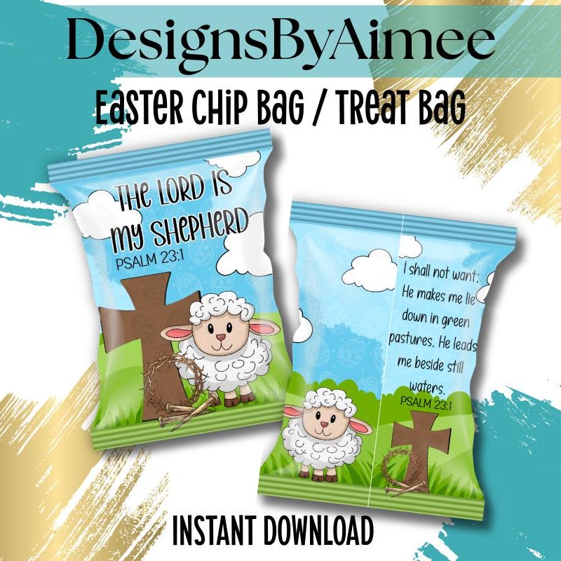 Easter Bag Templates - Etsy
