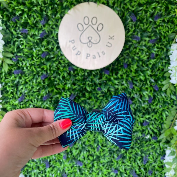 Palm Tree Bow Tie - Etsy