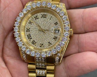 Mens Real Gold Watch - Etsy