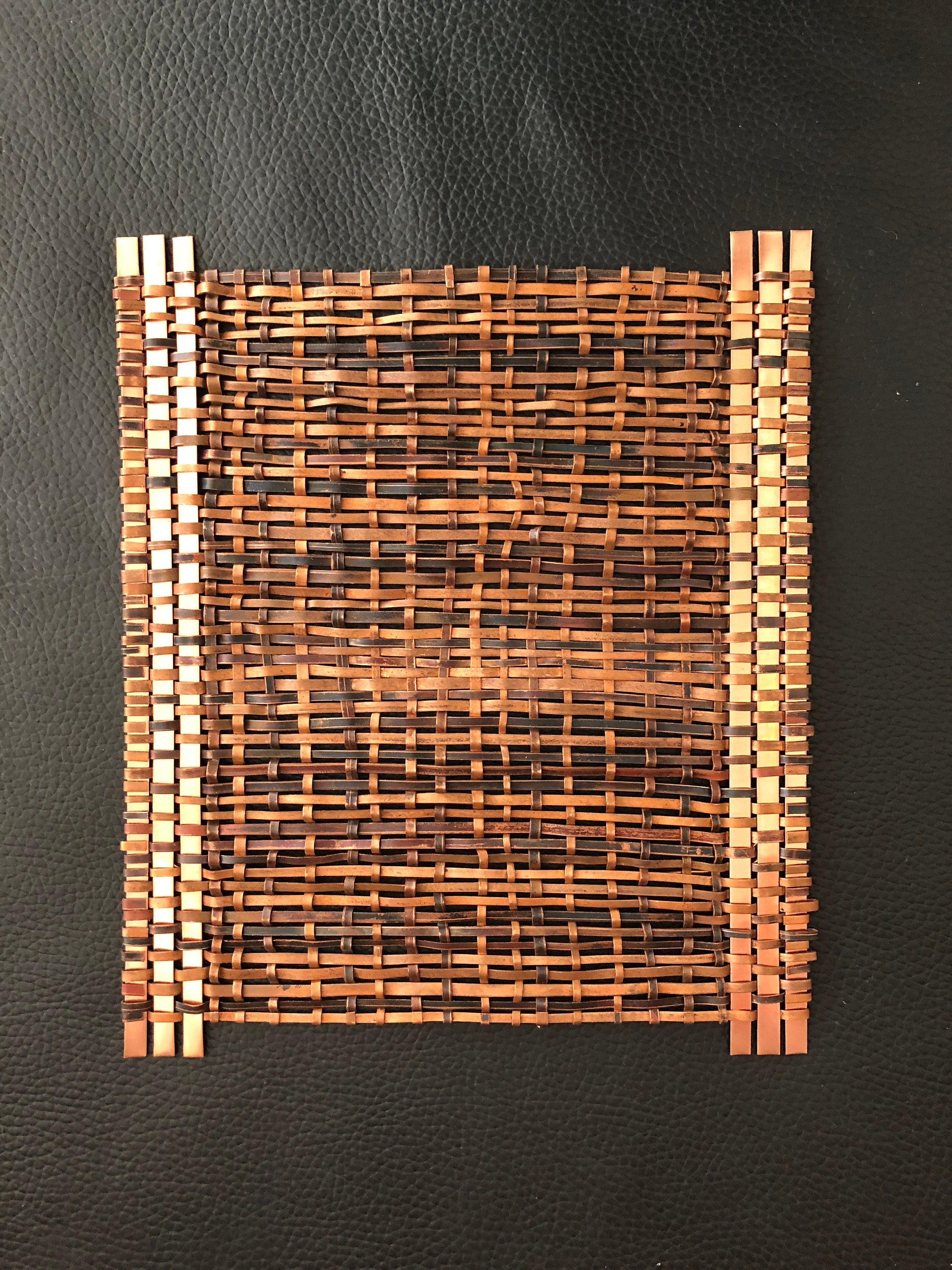 Copper Wall Decor, Metal Wall Art, Copper Weave Wall Art,handmade Wall ...