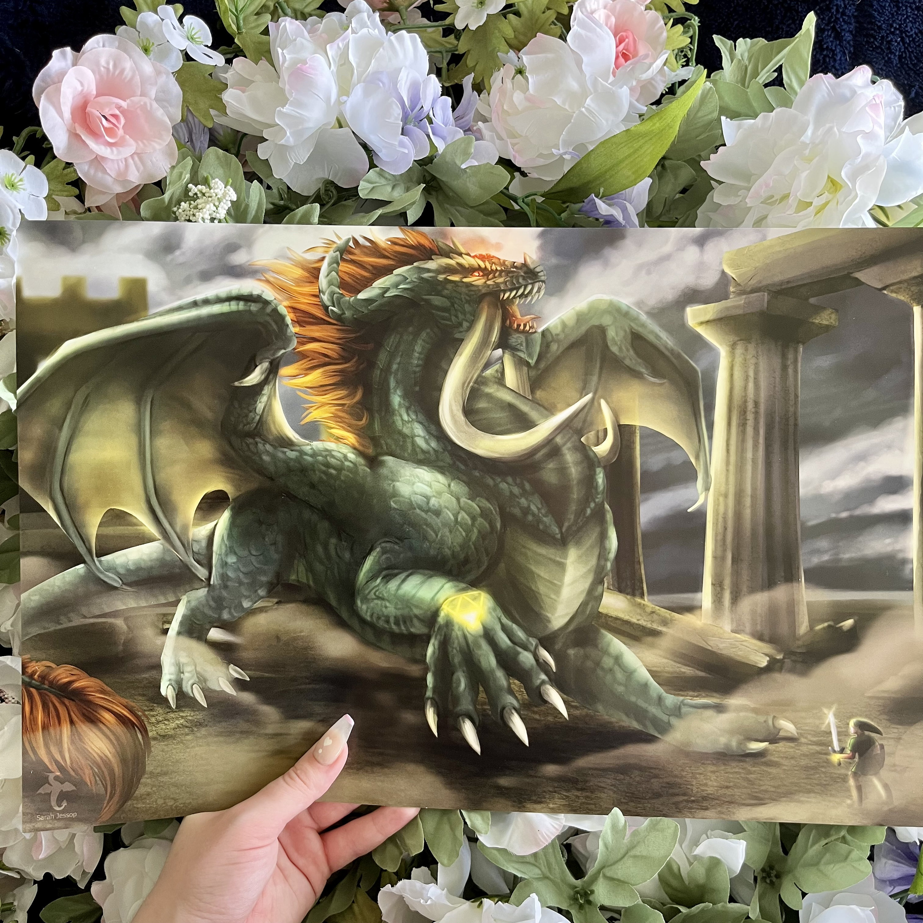 Legend of Zelda - Dragon Ganon - 11 X 17 Art Print - Etsy