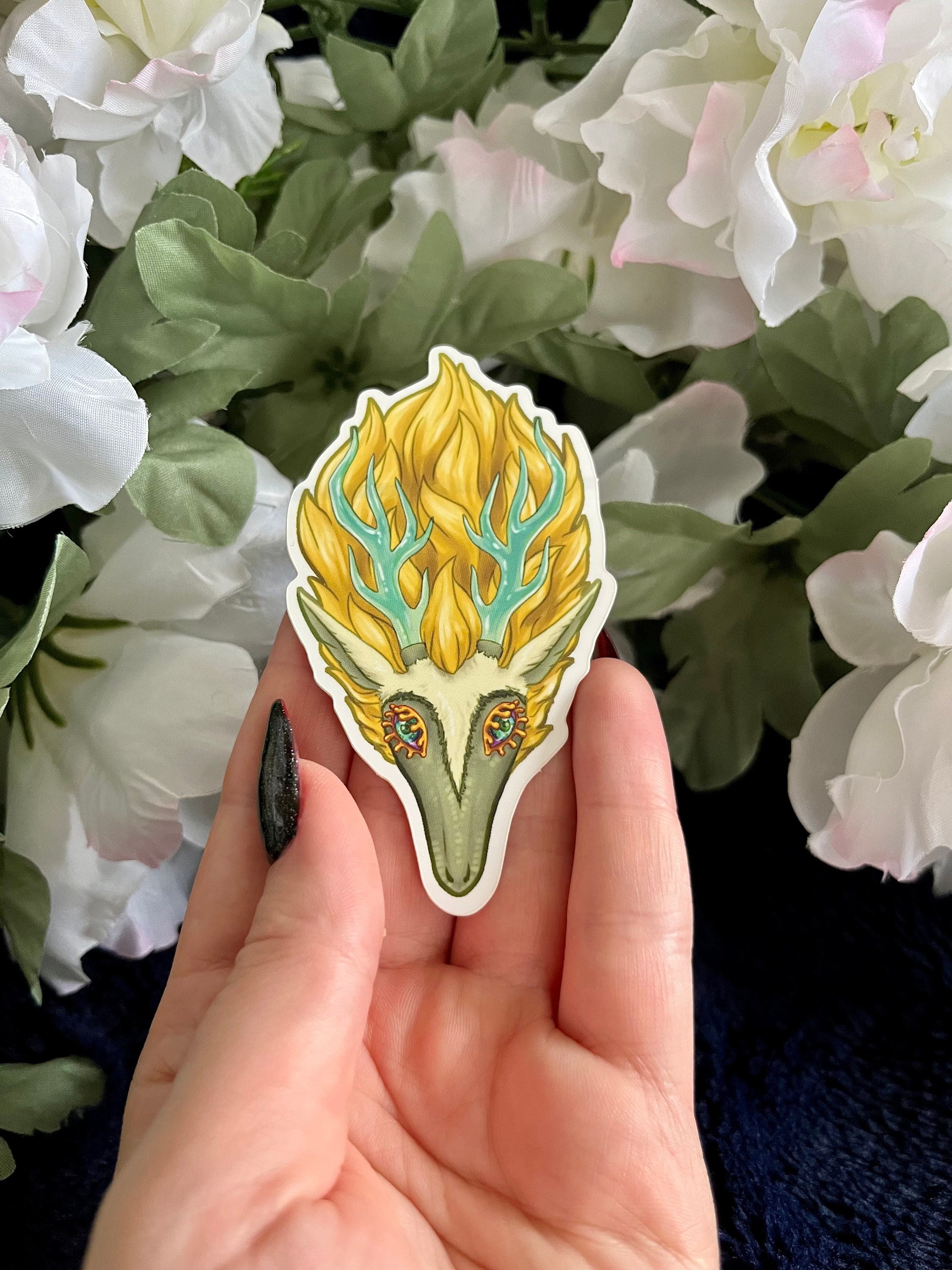 Zelda TOTK Rauru Mineru Light Dragon Vinyl Stickers - Etsy