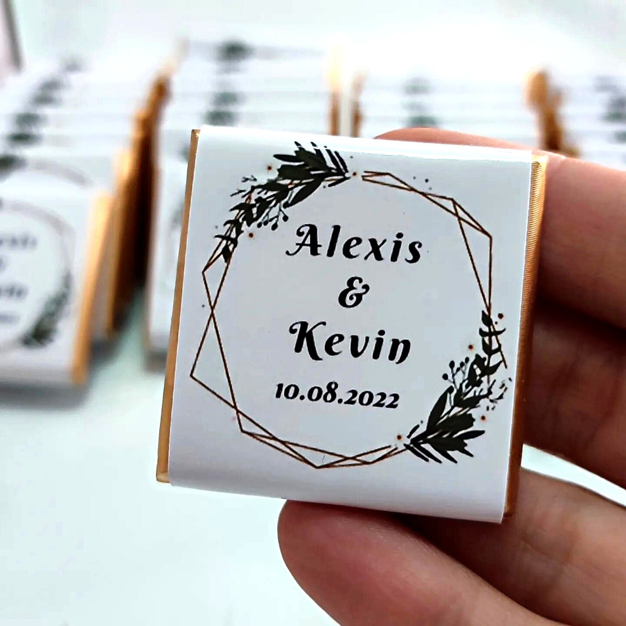 50 Pcs Wedding Chocolates for Your Guest - Etsy