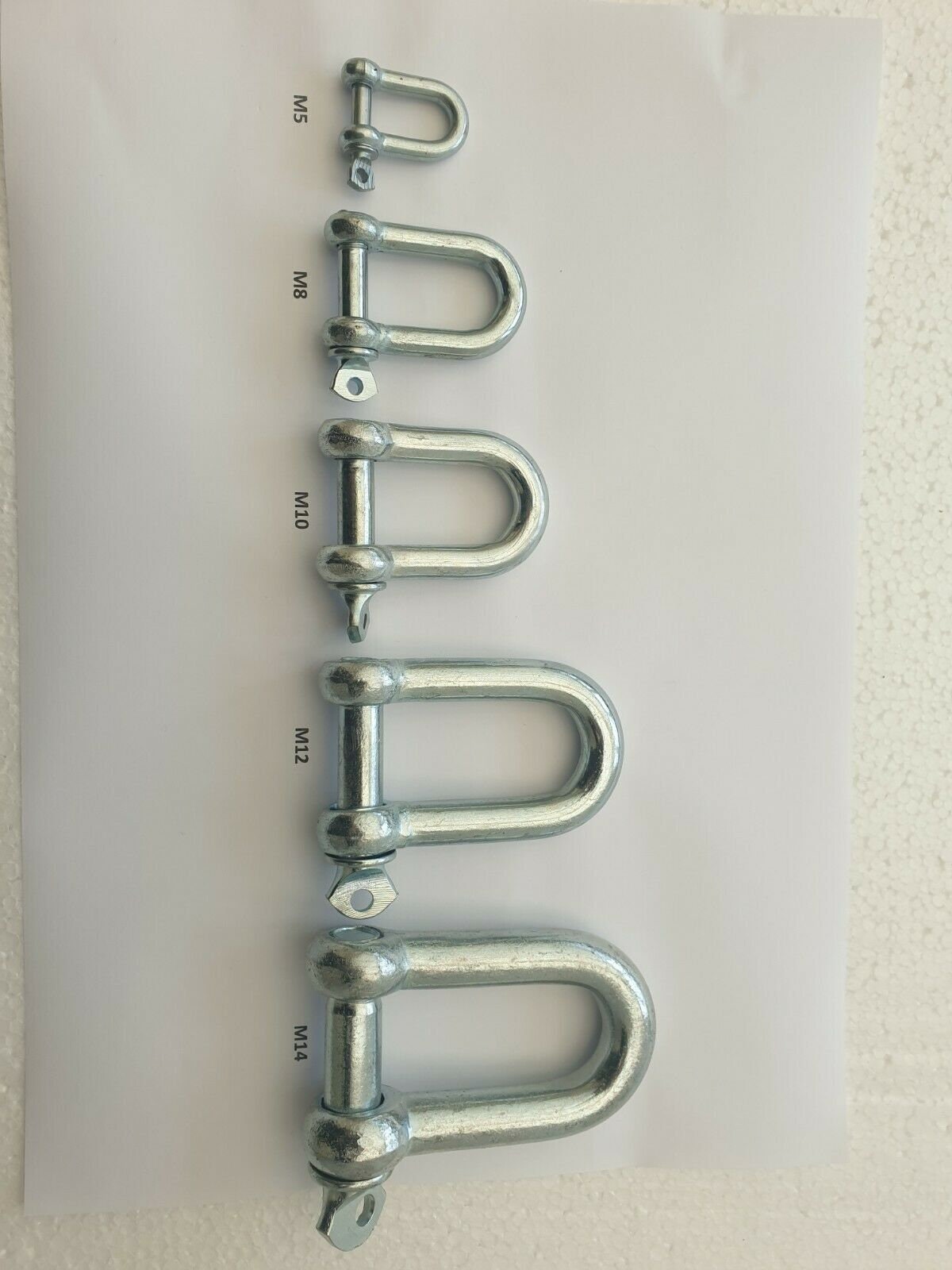 D Shackle Dee Shackle M5 M8 M10 M12 M14 - Etsy