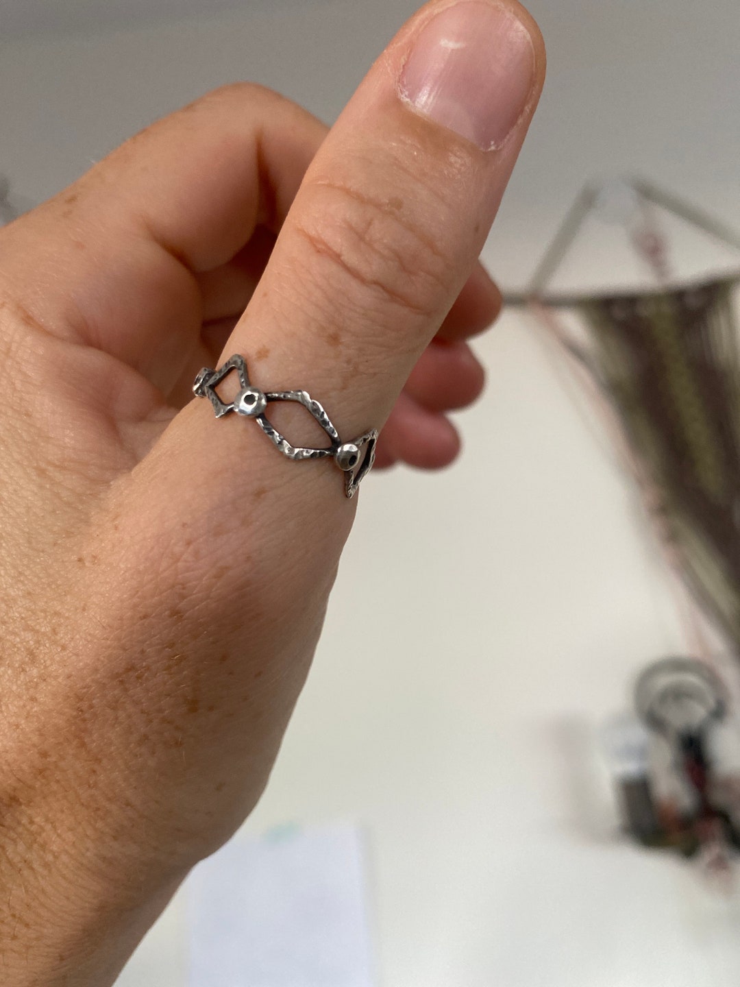 Russian Rune the Key Sterling Silver Ring. Artisan Work, Handmade From ...