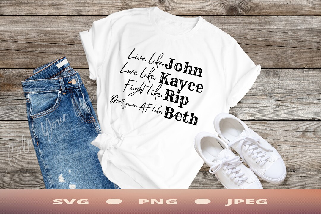 Live Like...yellowstone Digital Download - Etsy