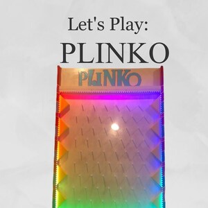 Customized 4 Foot PLINKO Board - Etsy Canada