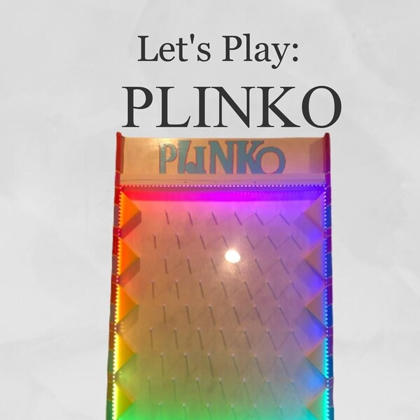 Customized 4 Foot PLINKO Board - Etsy Canada
