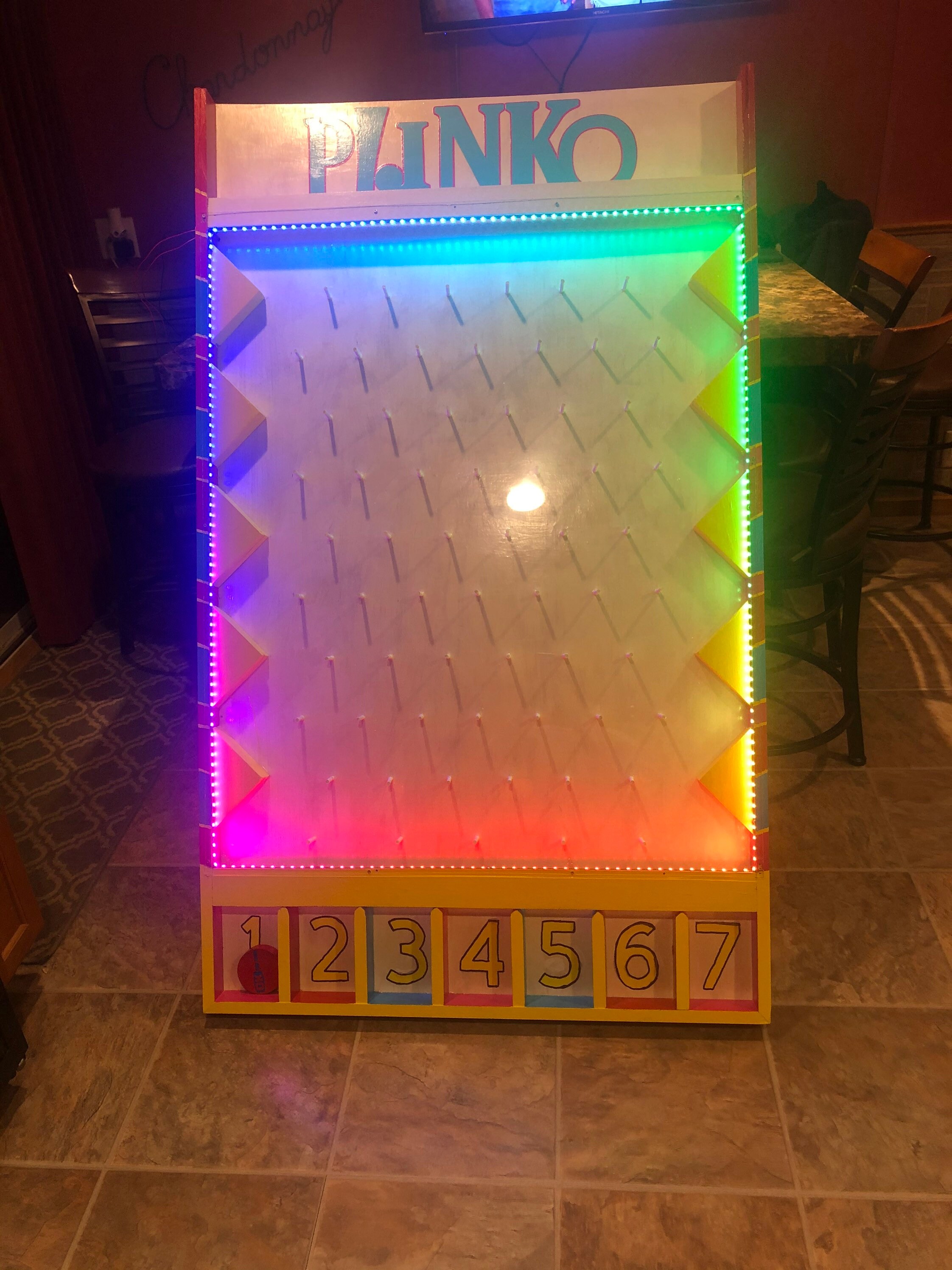 Customized 4 Foot PLINKO Board - Etsy