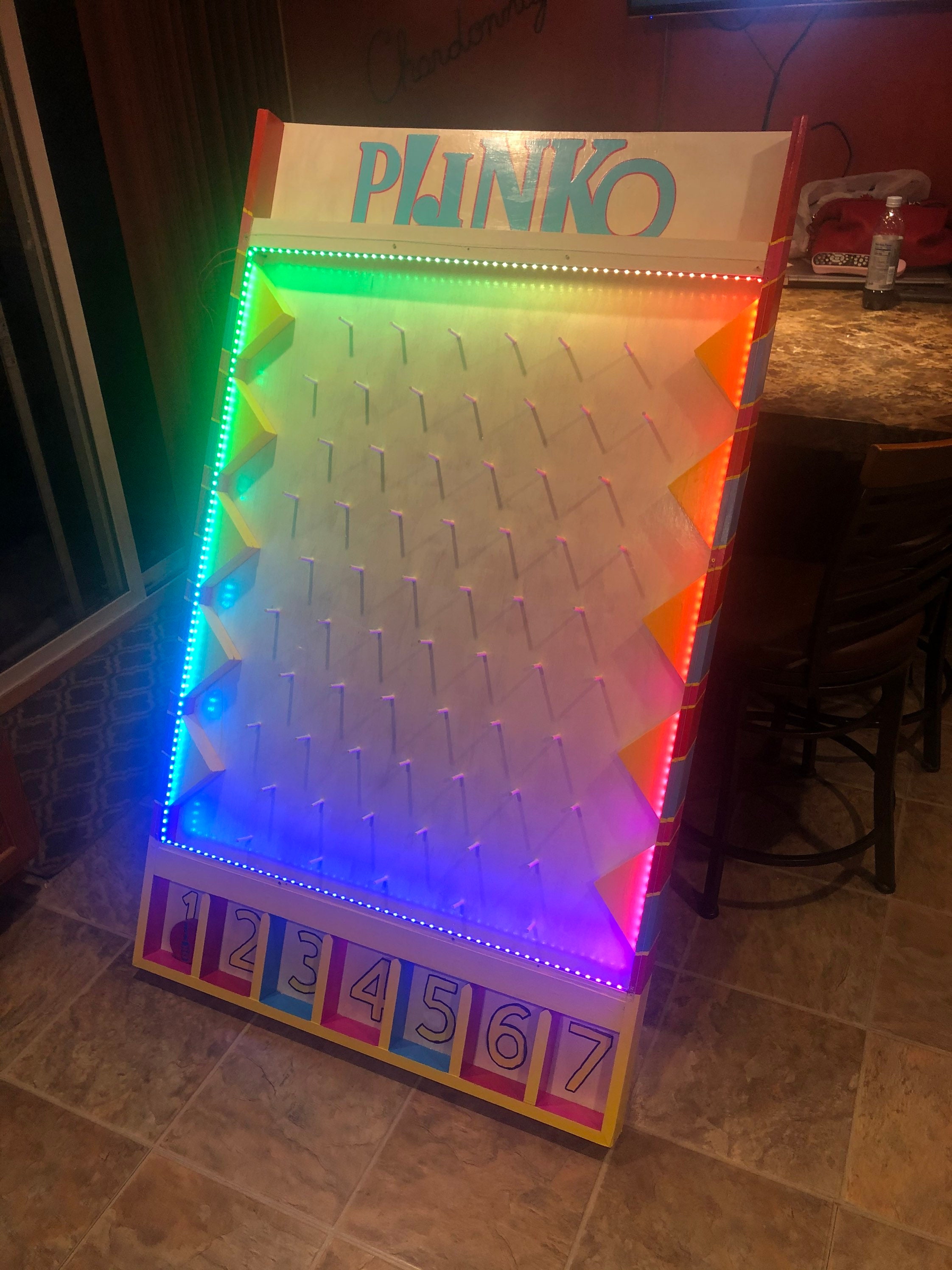 Customized 4 Foot PLINKO Board - Etsy