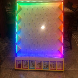 Customized 4 Foot PLINKO Board - Etsy