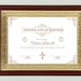 Editable Baptist Ordination Certificate Template, Church Keepsake ...