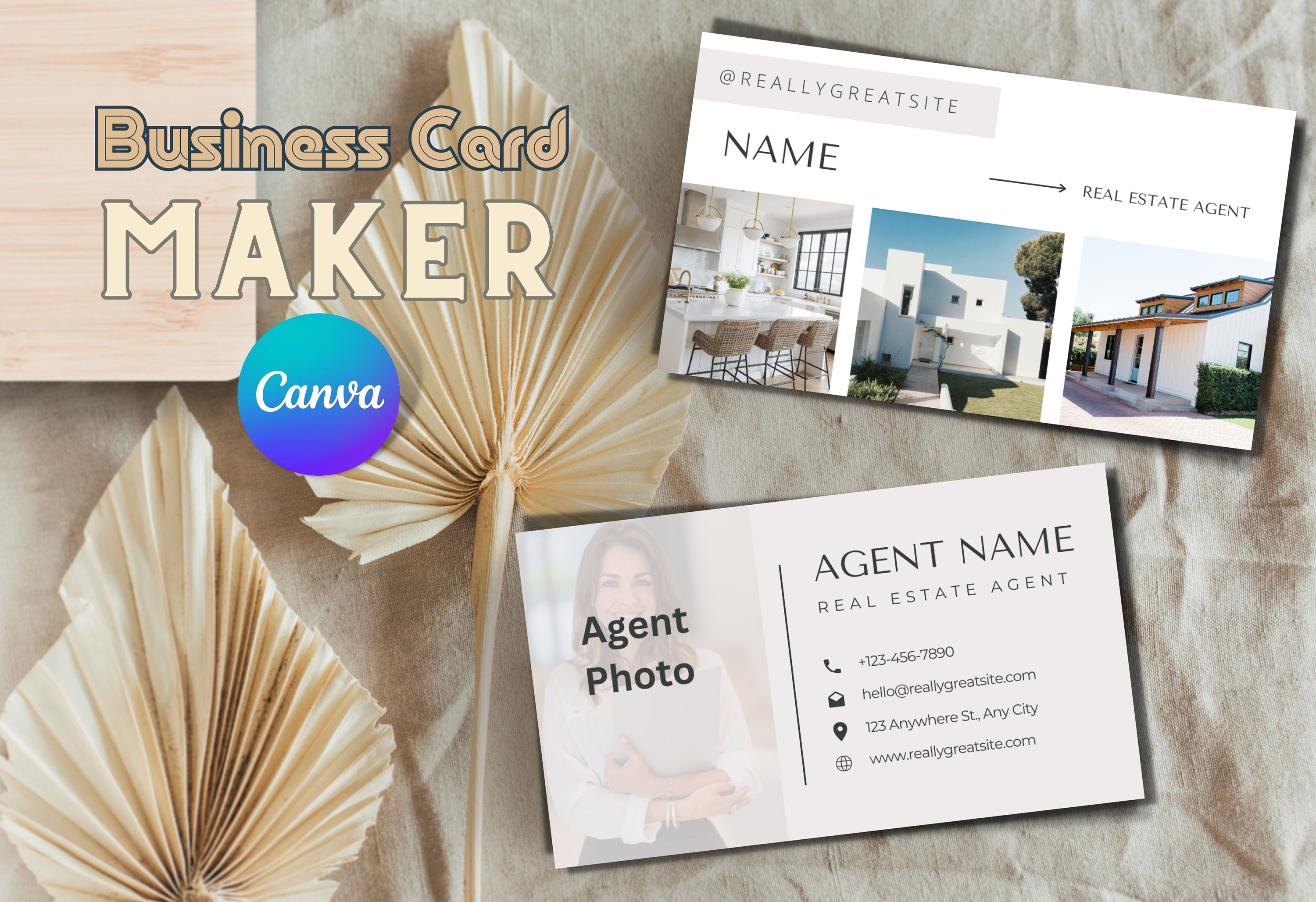 Business Card Template Maker