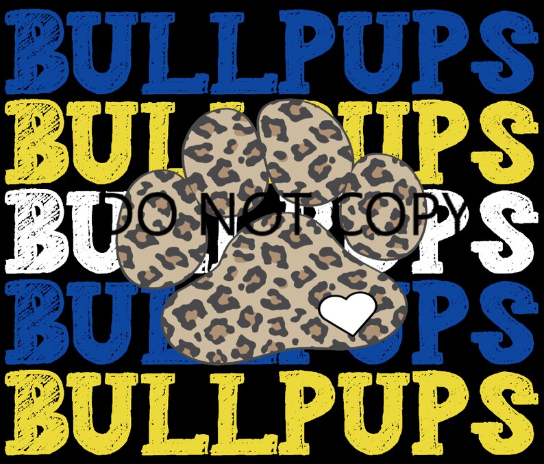Bullpups Mascot Back to School First Day Teacher Shirt PNG File DIGITAL ...