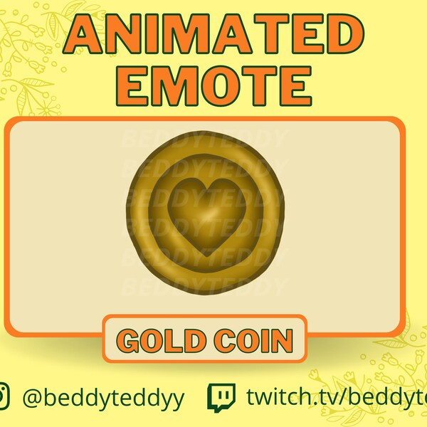 Coin Animated Emotes - Etsy Singapore