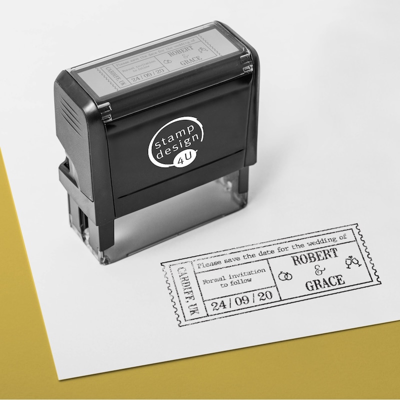 Personalized Date Stamps - Etsy