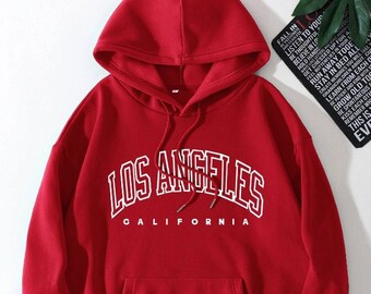Los Angeles Hoodie - Etsy