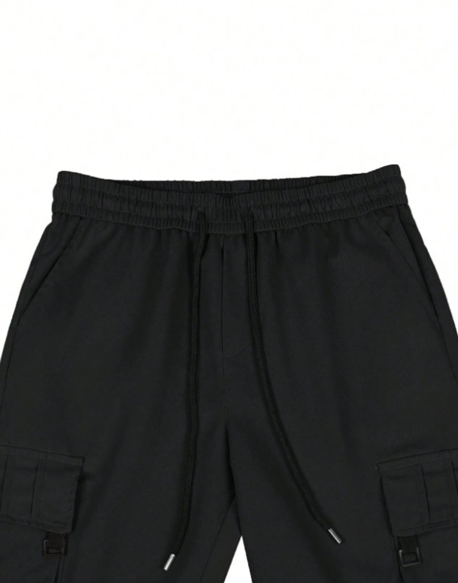 Men's Black Drawstring Pants With Zippered Ankles, Cargo Style - Etsy
