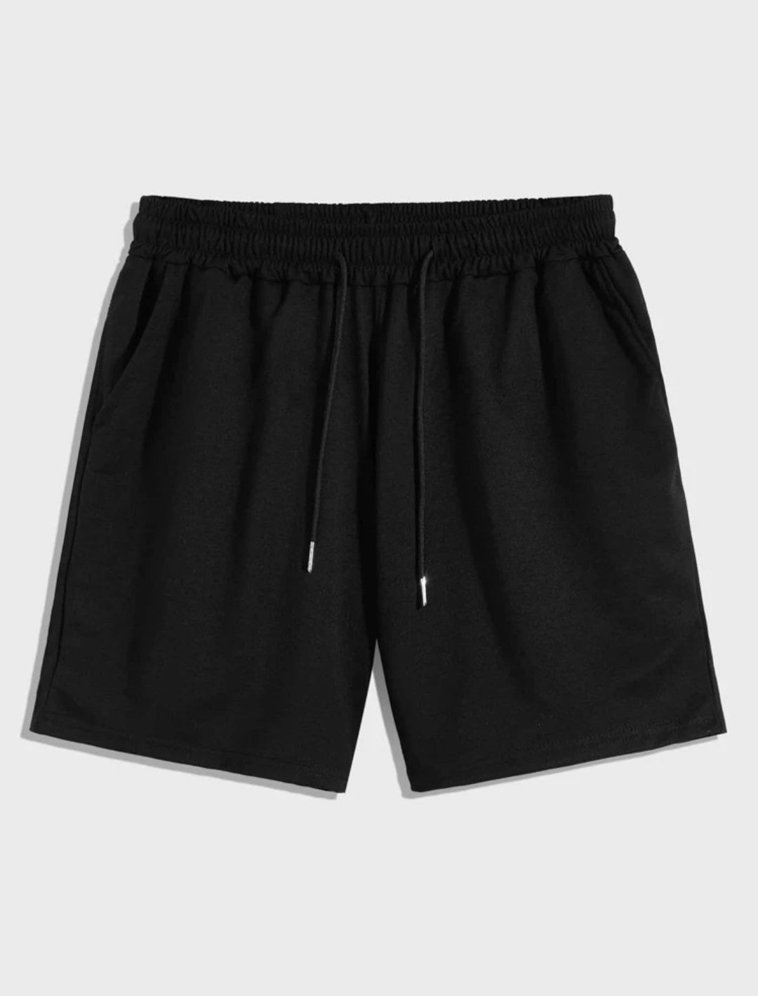 Mens Drawstring Waist Solid Track Shorts - Etsy