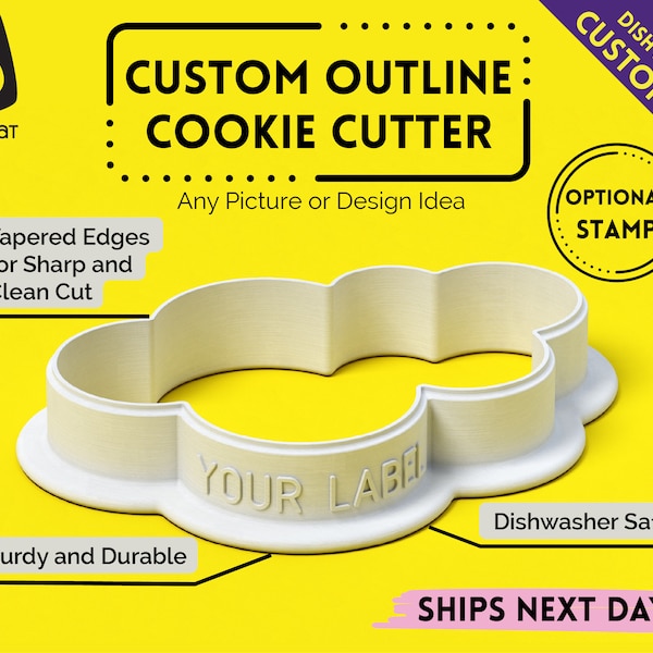 Custom Cookie Cutter - Etsy