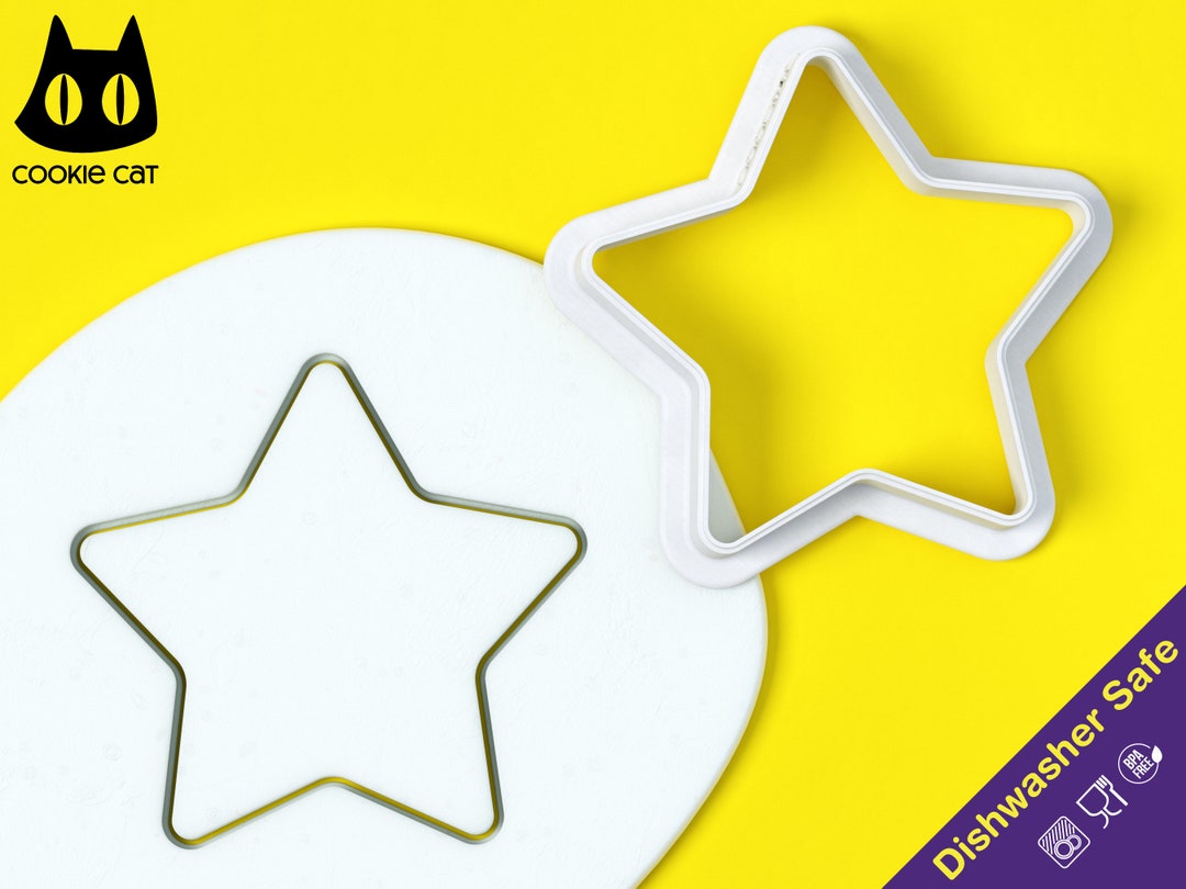 Star Cookie Cutter Set | Biscuit Cutter | Fondant Cutter | Polymer Clay ...