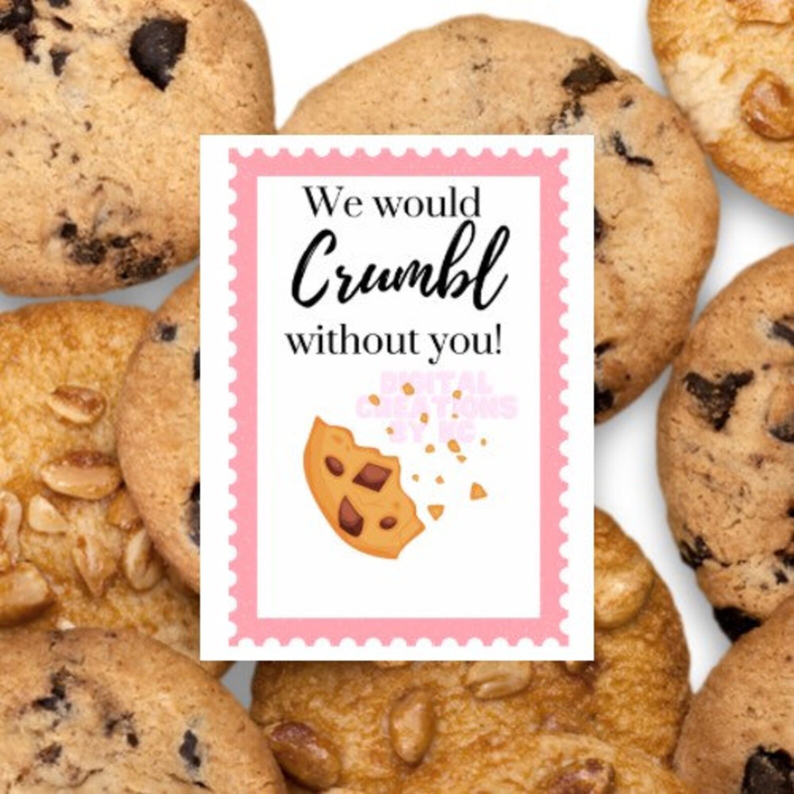 We’d CRUMBL Without You, Staff Appreciation, Gifts for Coworkers ...