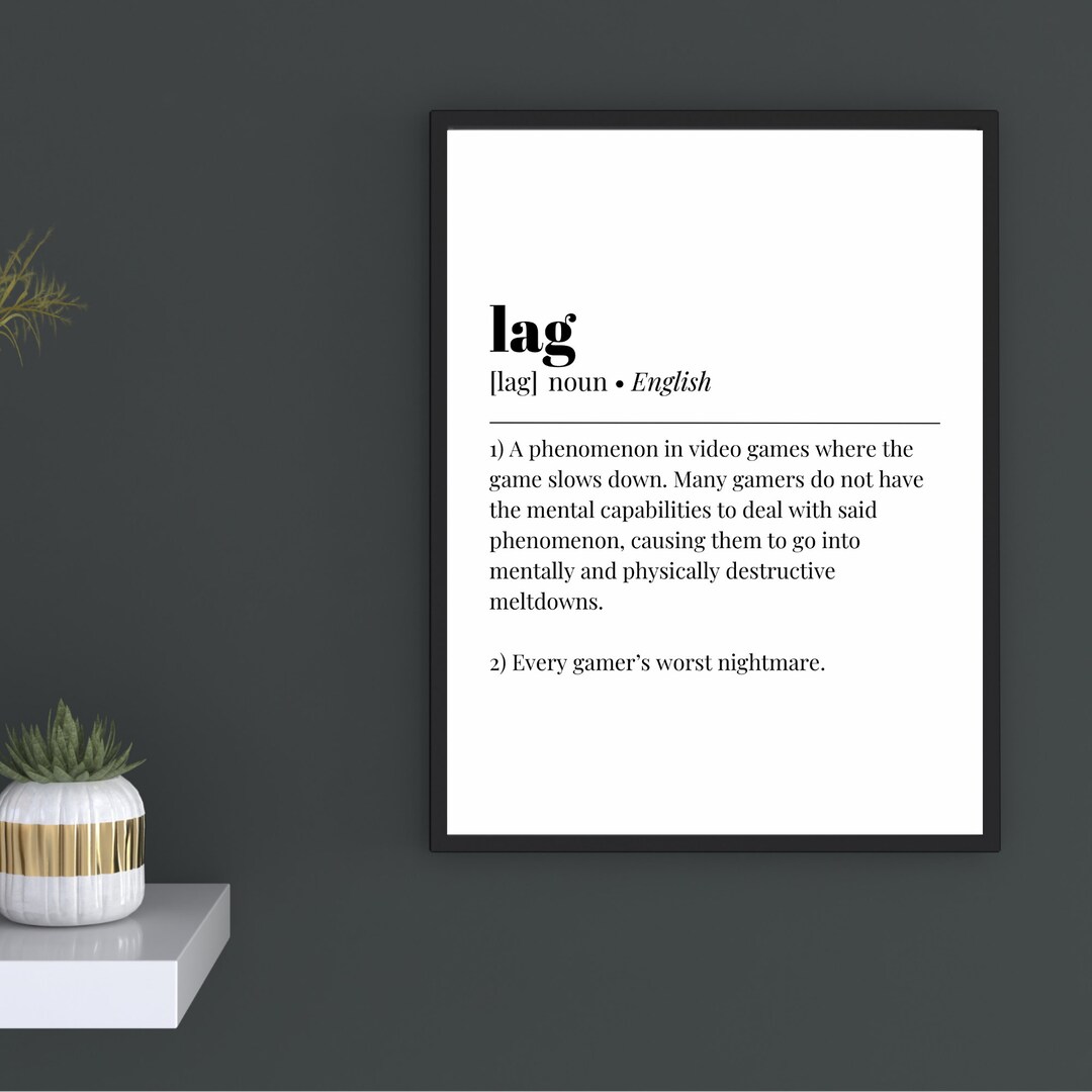Gaming Definition Print, Video Game Decor, Man Cave Sign, Gamer Wall ...
