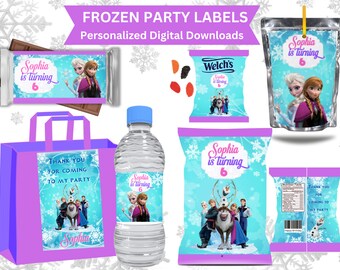 Frozen Party Pack - Etsy
