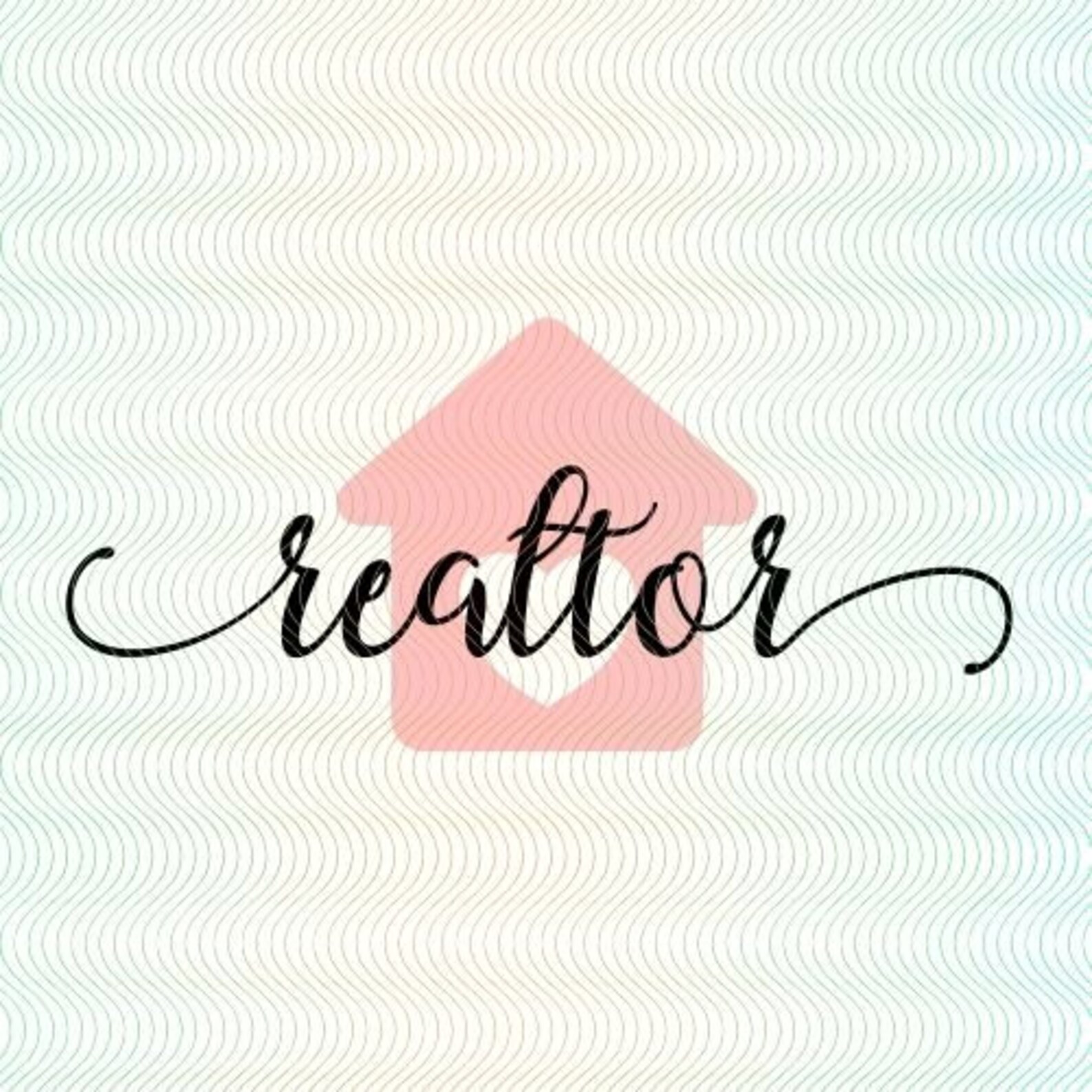 Realtor House SVG - Etsy
