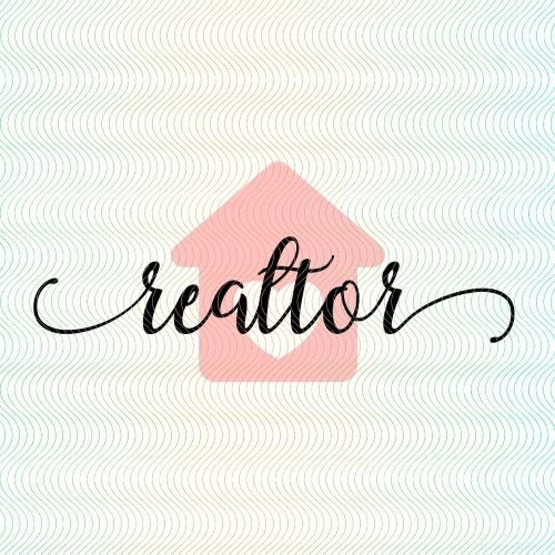 Realtor House SVG - Etsy