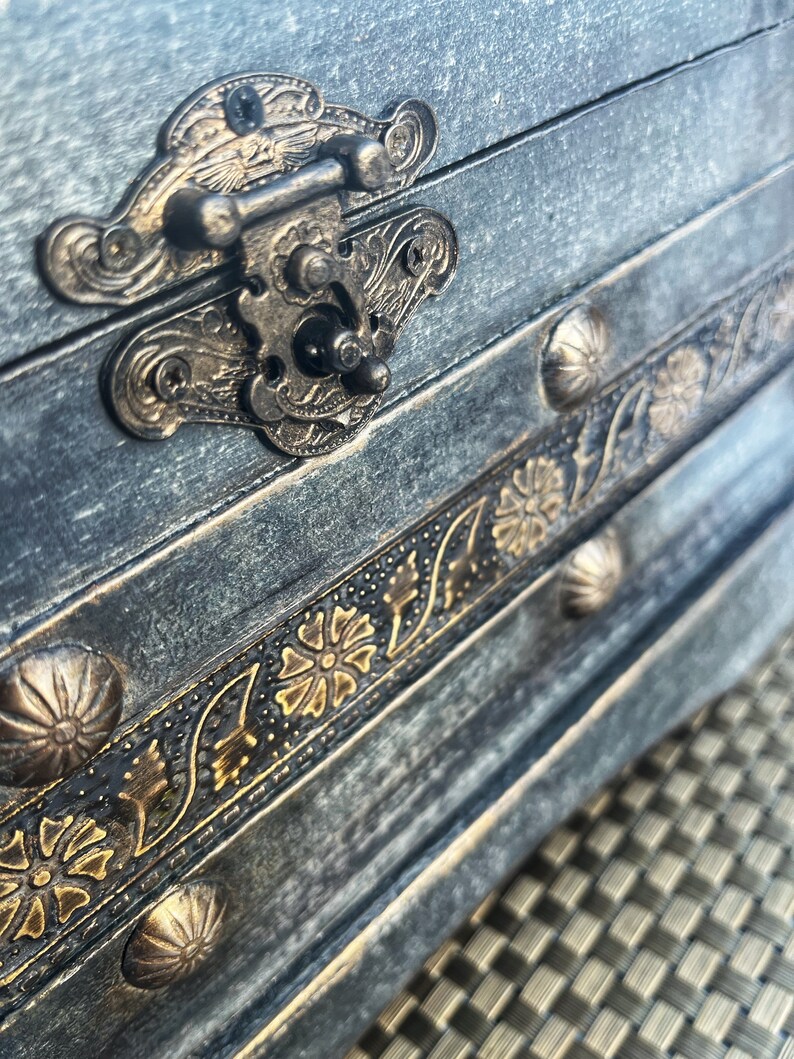 Wooden Decorative Treasure Chest, Storage Box, Gift for Him or Her ...