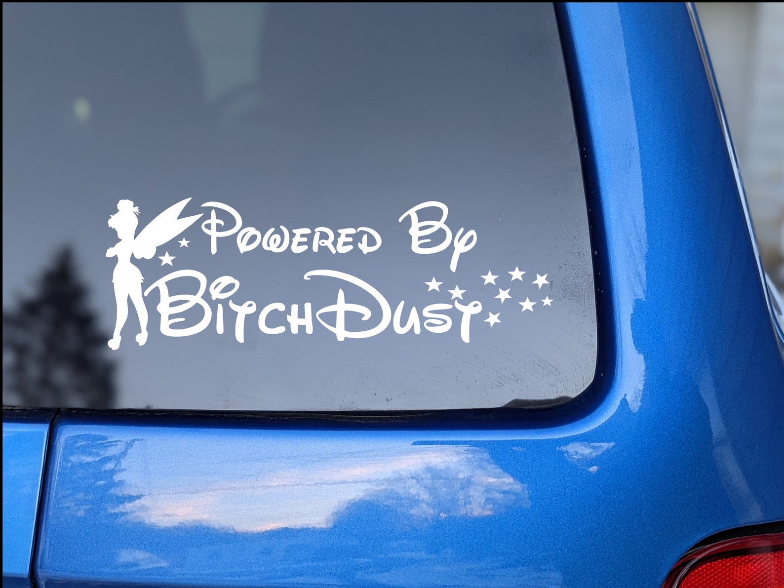 Powered by Bitch Dust - SVG Instant Download - Eps Png PDF Dxf Jpg - Etsy