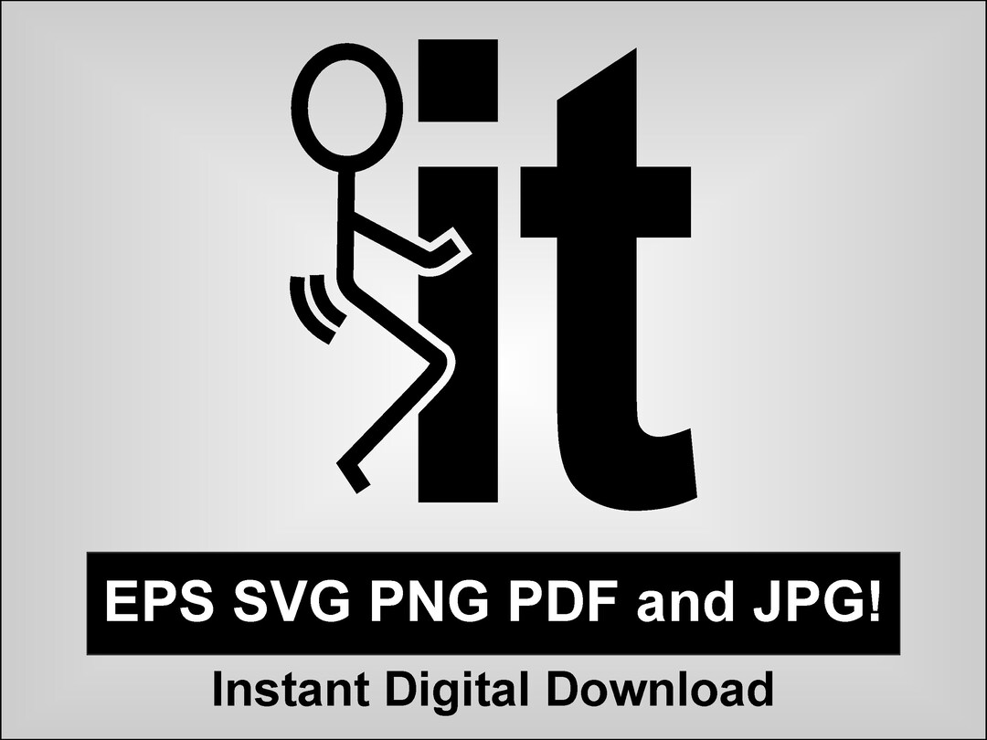 Fuck It - SVG - F It - Instant Download Pdf - Png - Jpg - Eps - Cricut ...