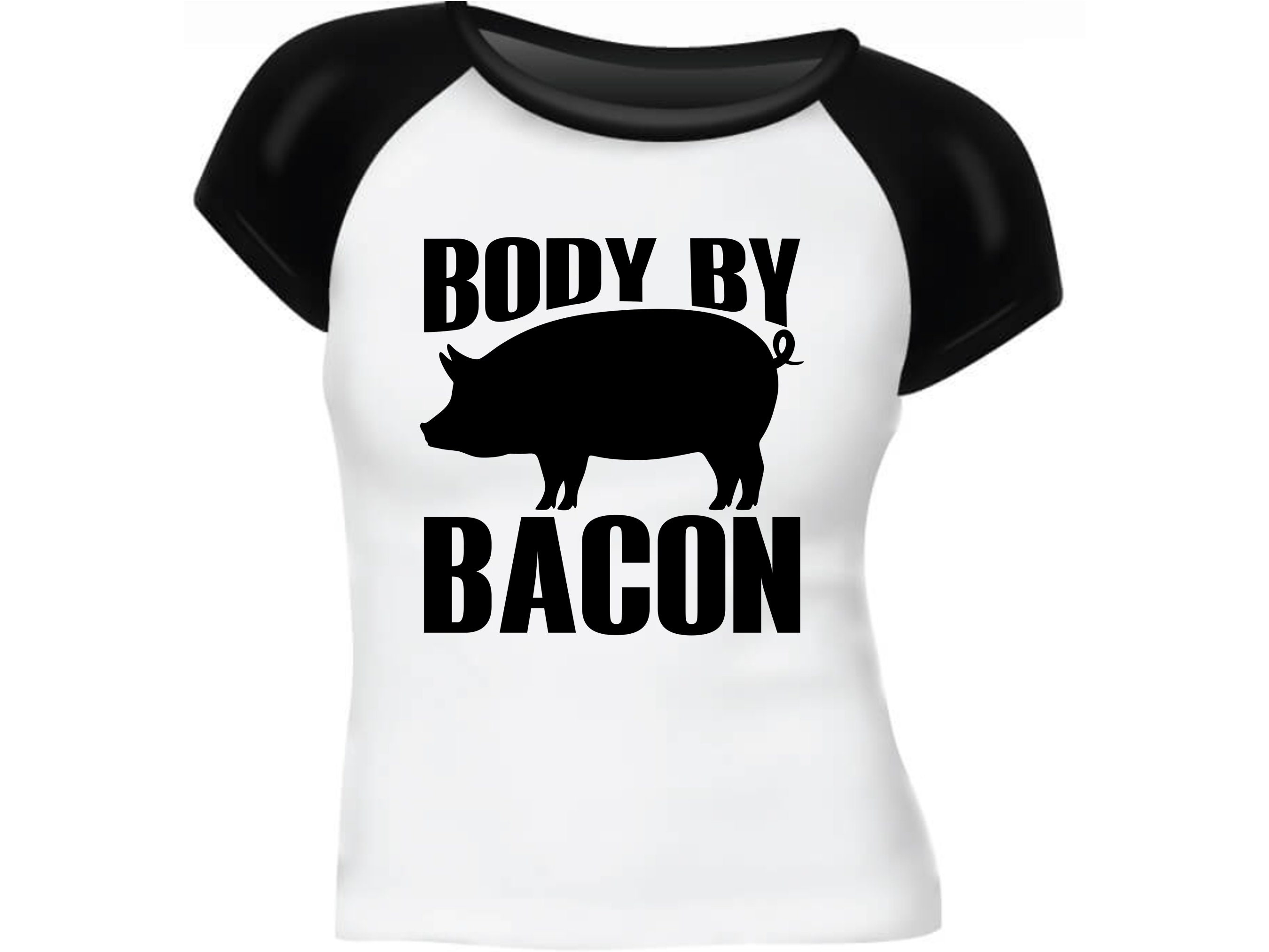 Body by Bacon SVG Eps Png Dxf PDF Jpg Instant Download - Etsy