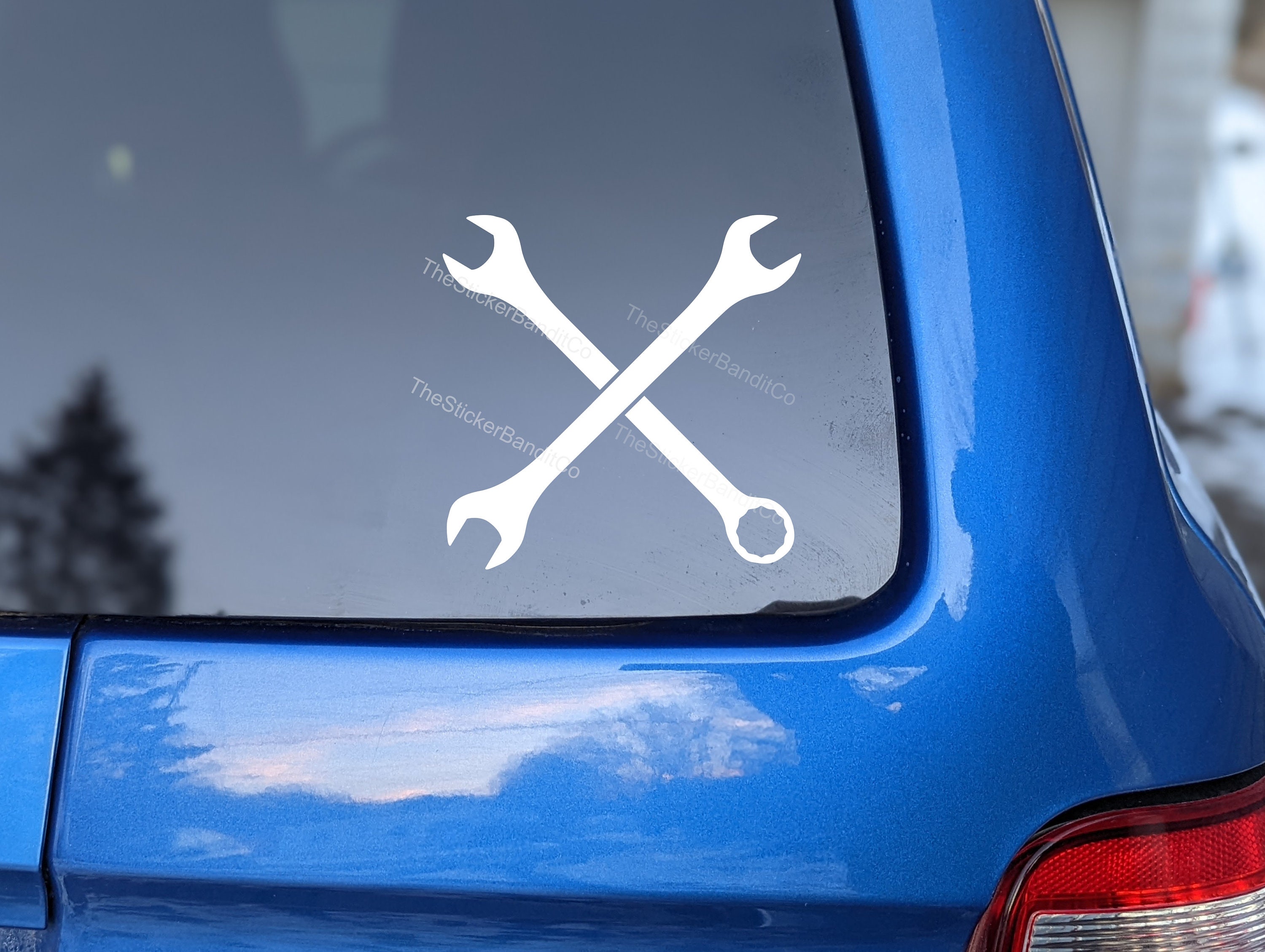 Crossed Wrenches SVG - Etsy