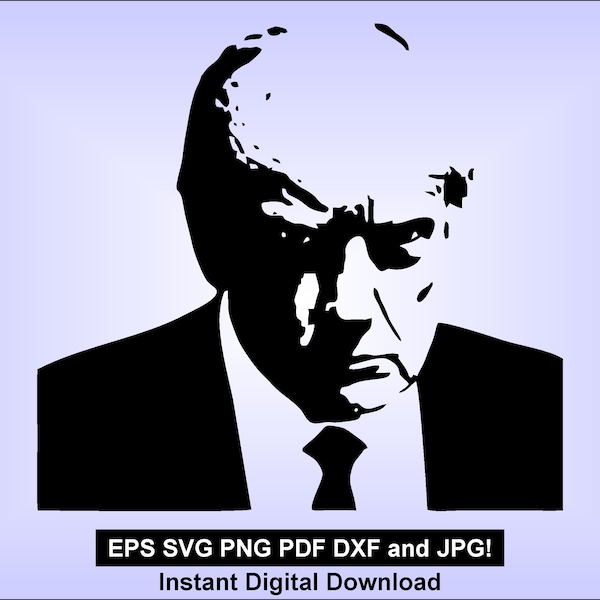 Trump Face Decals - Etsy
