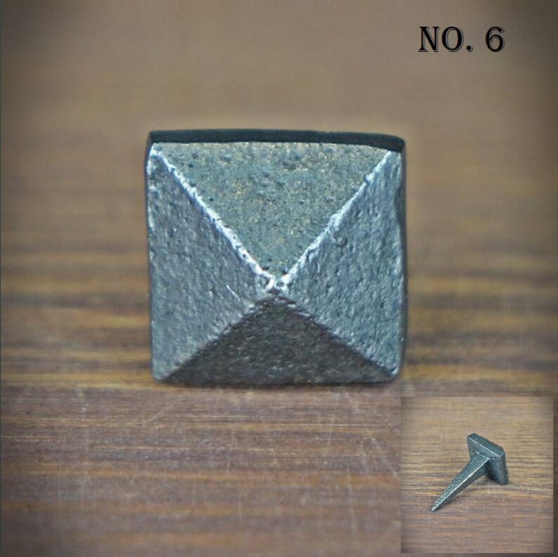 Iron Stud Hobnail Metal Hob Vintage Metal Brad Decorative - Etsy