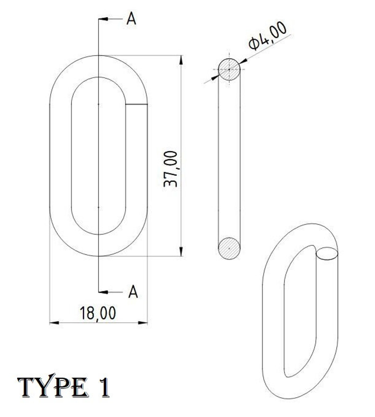 Primitive Rustic Iron Chain, Decor, Decorative Chain, Vintage Chain ...