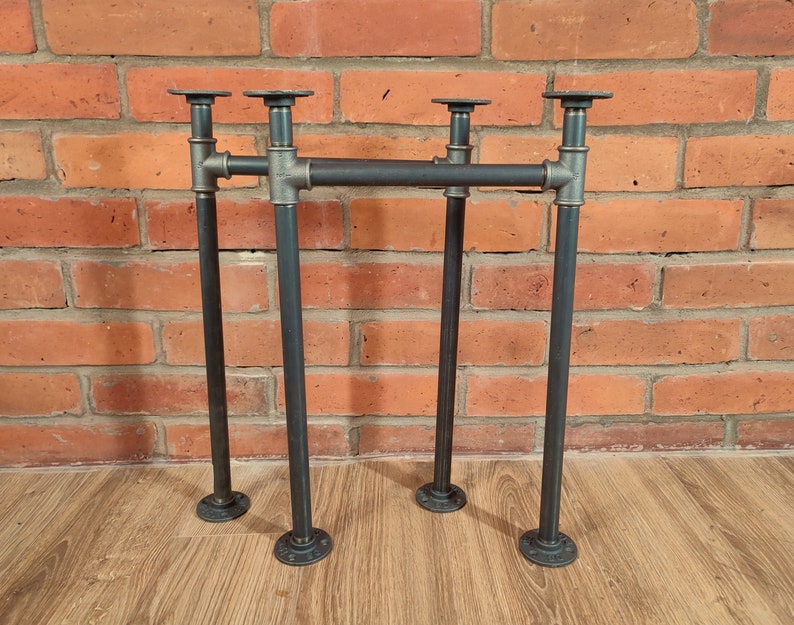 DIY Pipe Dining Table Legs, Steel Legs, DIY, Kitchen Table Legs, Heavy ...