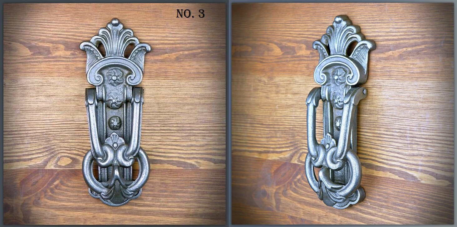 Cast Iron Rustic Door Knocker Vintage Retro Knocker Country - Etsy UK