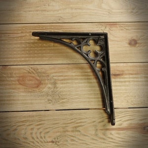 Pair of Retro 200X170MM Metal Shelf Bracket, Antique Iron Shelf Bracket ...