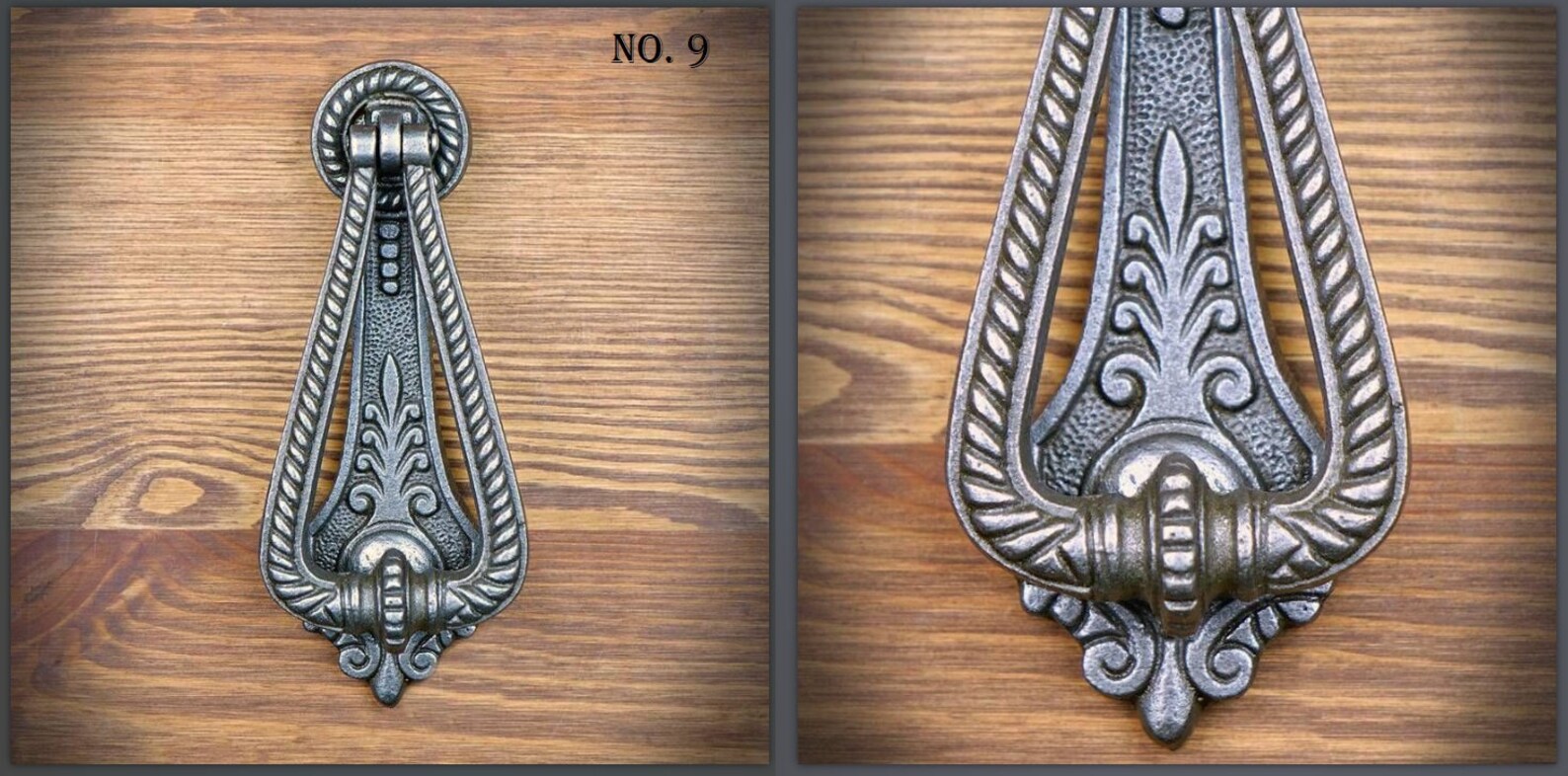 Cast Iron Rustic Door Knocker Vintage Retro Knocker Country - Etsy