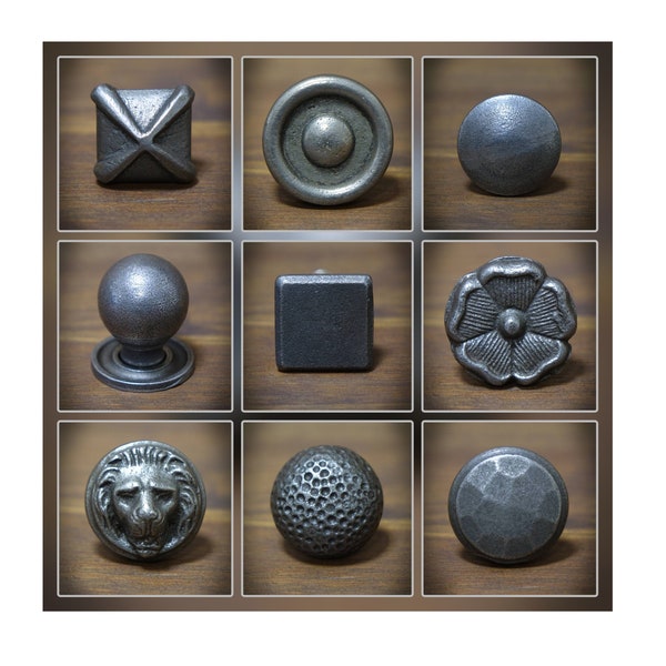 Rustic Cabinet Knobs - Etsy