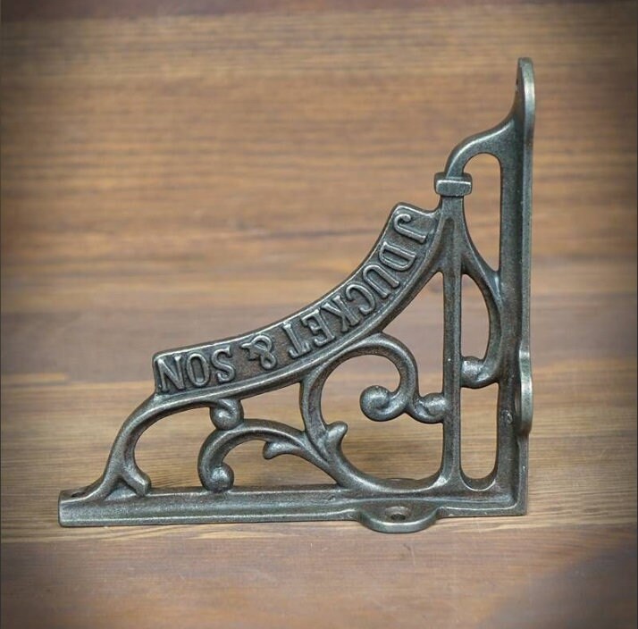 5'' 6'' 8'' Cast Iron Shelf Support - Etsy