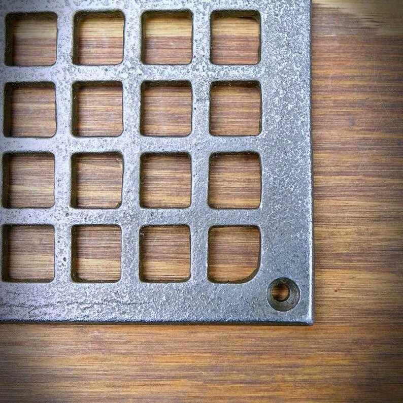Cast Iron Square Ventilation Grille 140MM X 140MM 5 1/2inch - Etsy