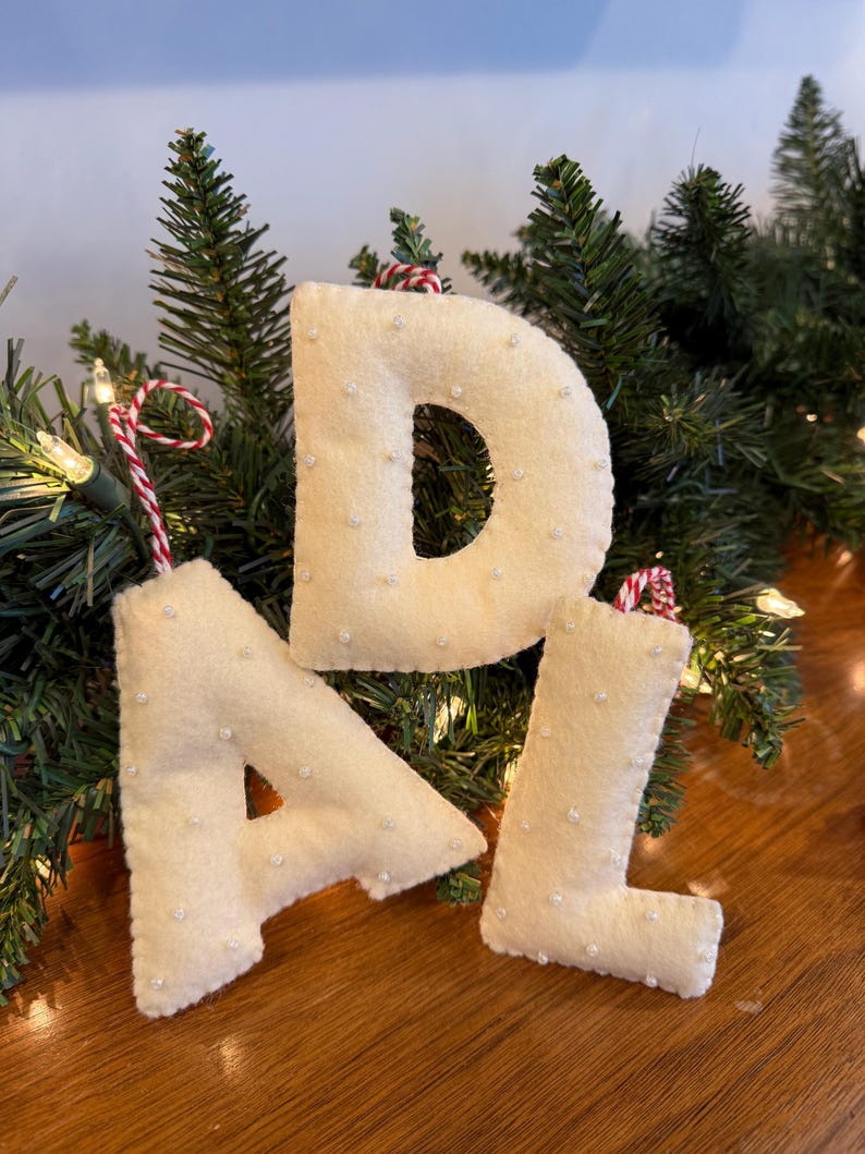 Felt Alphabet & Numbers Pattern: 4" Capital Letters (PDF Pattern) - Etsy