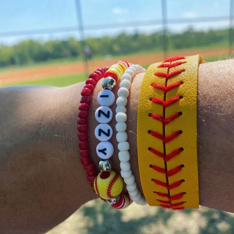 Softball Bracelets - Etsy