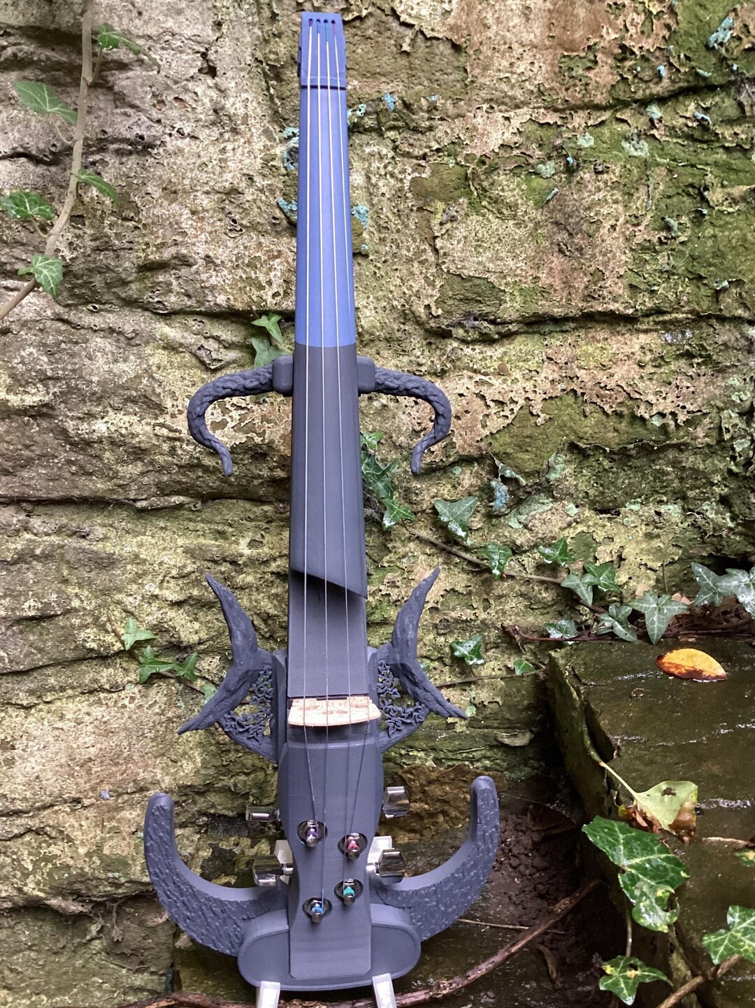 3D Printed Electric Violin Lava Grey Elektrische Geige - Etsy
