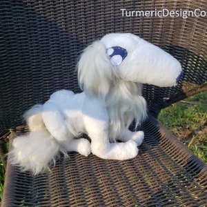 PDF Sewing Pattern - Borzoi Dog Plush - Russian Wolfhound Plushie ...