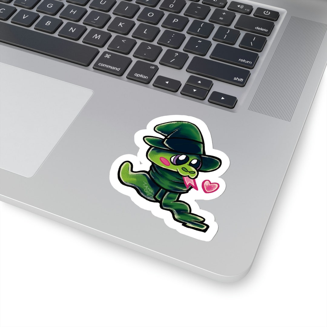 Wizard Snake Sticker | Green Magic House | Fantasy Witch | Book Lover ...